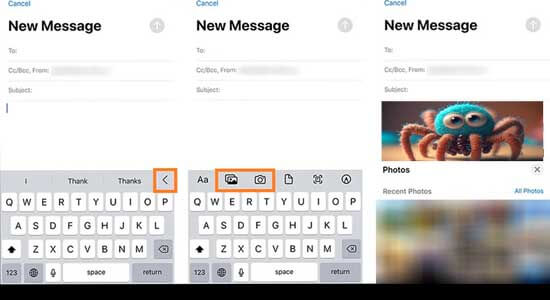 How To Attach Photos To Email On IPhone TechRadan